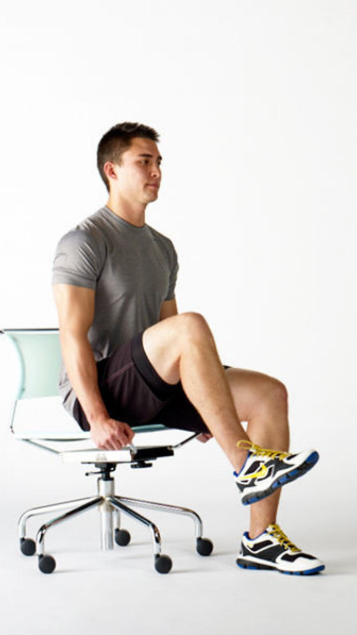 Seated Knee Tucks Exercise