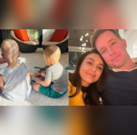 Preity Zinta Shares Lovely Photos Of Twins Jai, Gia From Mundan ...