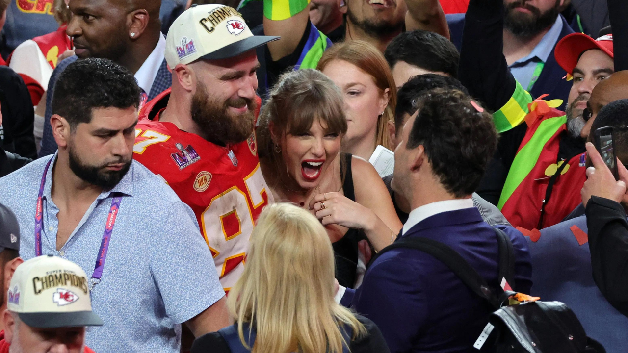 Taylor Swift Celebrates Kansas City Chiefs' Victory at Super Bowl 2024 ...