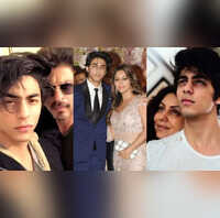 Family photos of Aryan Khan with parents Shah Rukh and Gauri and ...
