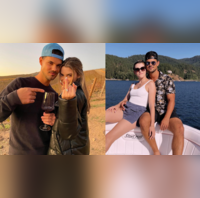 10 mushy photos of Twilight star Taylor Lautner and his fiancée Tay ...