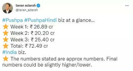 Allu Arjun and Rashmika Mandanna's Pushpa: The Rise continues its dream ...