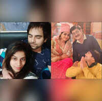 Deepesh Bhan's wife gets emotional as she bids farewell to him; Bhabiji ...