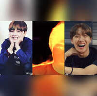 BTS' V dedicates a 'fiery' Instagram post to J-Hope along with a series ...