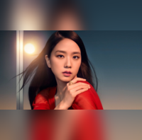 Lady in red! Blackpink's Jisoo looks ravishing in an elegant dress ...