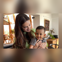 Dia Mirza's little baby boy calls her 'mamma' for the first time ...