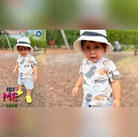 Kareena Kapoor, Saif's munchkin Jeh Ali Khan poses for the camera in a ...