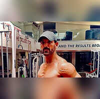 John Abraham flaunts chiselled body as he goes shirtless in gym, fans ...