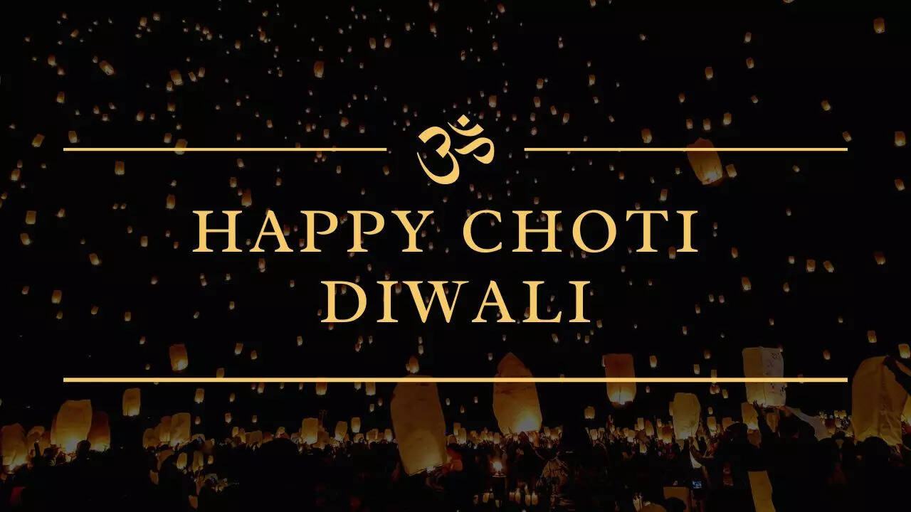 Choti Diwali 2022 wishes, images and greetings to share with your ...