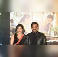 Kajol turns cheerleader for Ajay Devgn at Drishyam 2 screening, twins ...