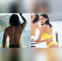 Shah Rukh Khan shares Deepika Padukone’s yellow bikini look from Pathaan song Besharam Rang ...