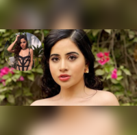 Urfi Javed goes 'vulgar but still so pretty' in see-through strappy black monokini, Telly Talk ...