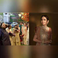 Bride-to-be Radhika Merchant holding Isha Ambani's twins, mom-in-law ...