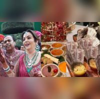 मुकेश अंबानी ने चांदी की प्लेट में खिलाया मेहमानों को खाना, 500 के ...