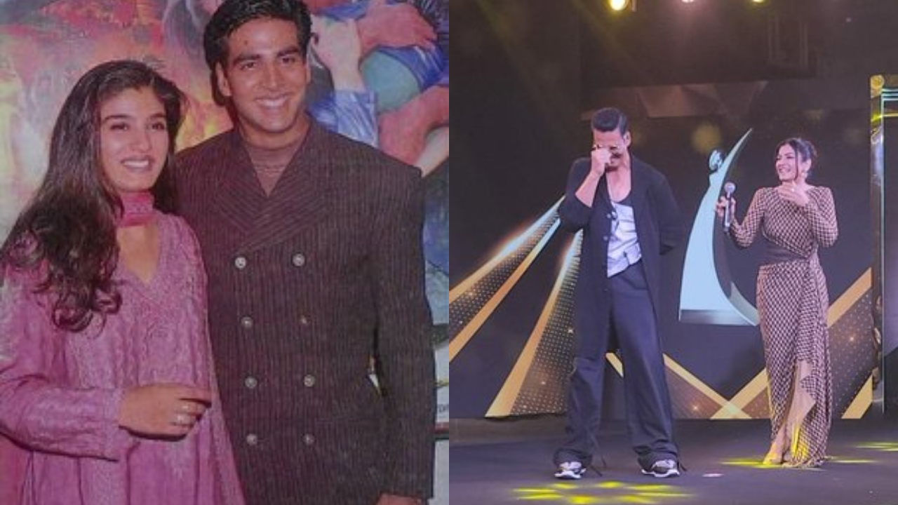 Exes Akshay Kumar, Raveena Tandon Share Stage After Decades. 'Kuch Nhi ...
