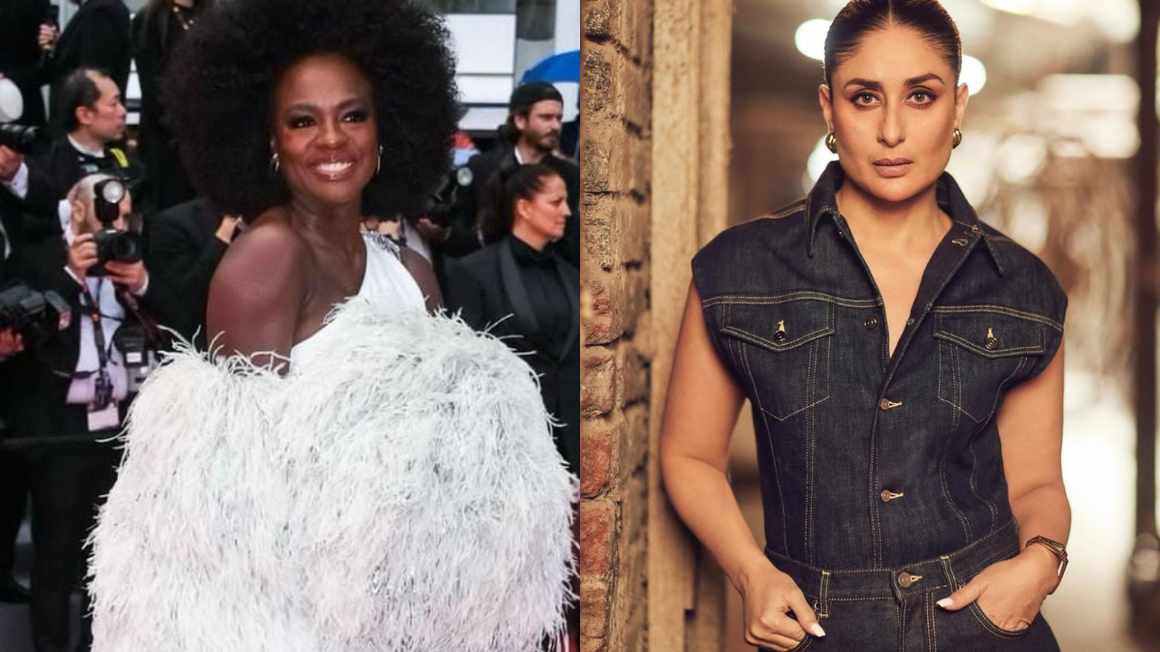 Davis: Cannes 2023: Kareena Kapoor Goes 'I Love You' As Viola Davis ...