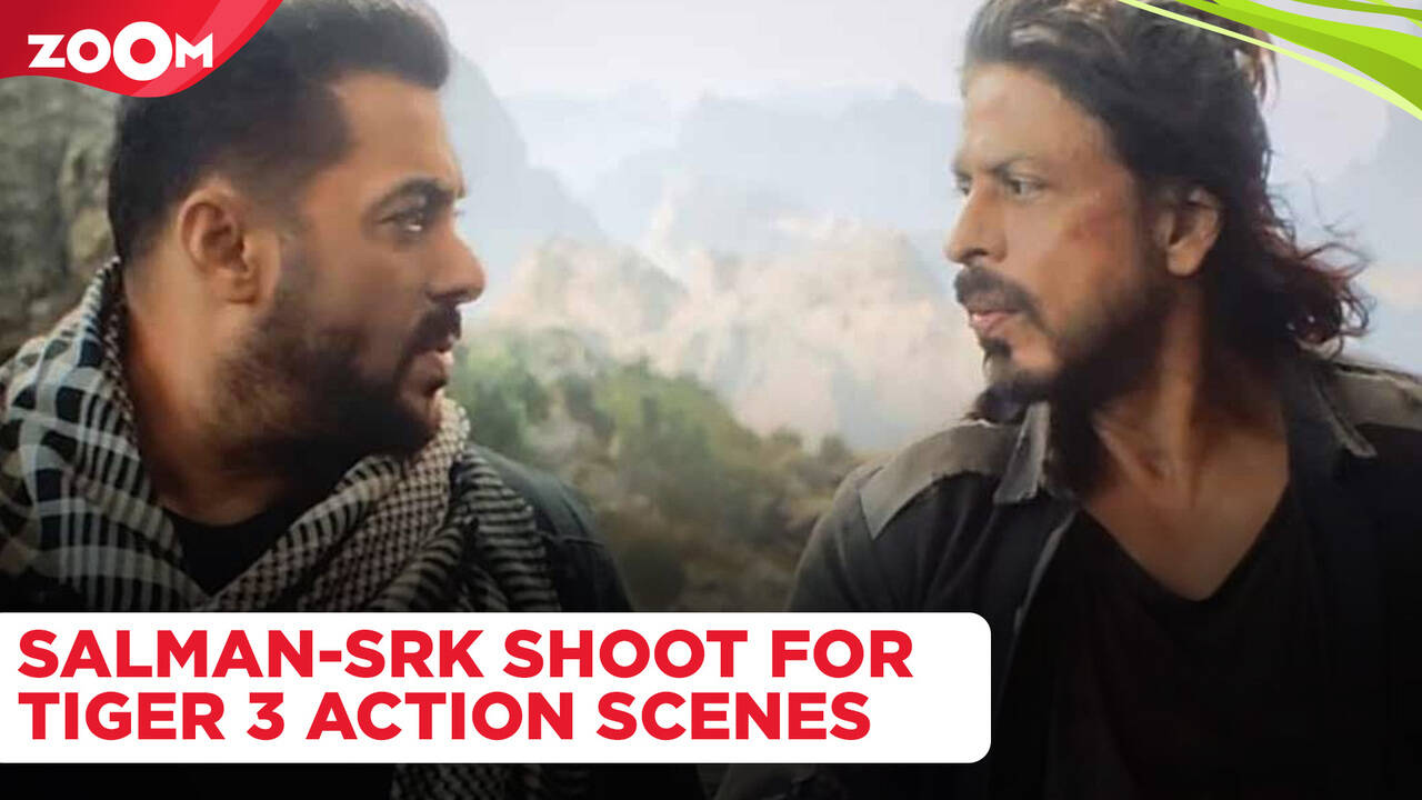 Salman Khan & Shah Rukh Khan shoot for jail break scene in Tiger 3 ...
