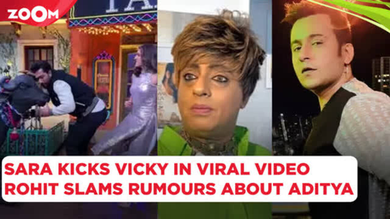 Sara Ali Khan KICKS Vicky Kaushal in viral video | Rohit Verma on ...