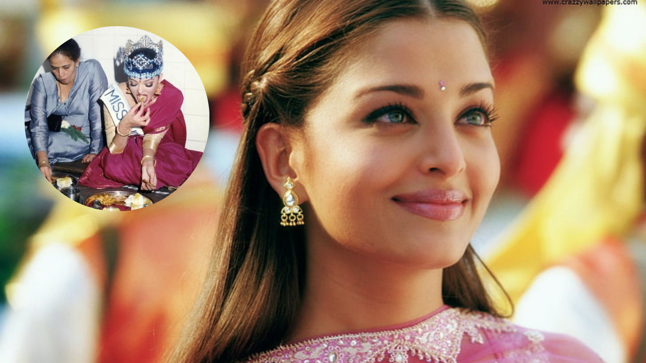 Aishwarya Rai Having Food Sitting On Floor Post Historic Miss World Win ...