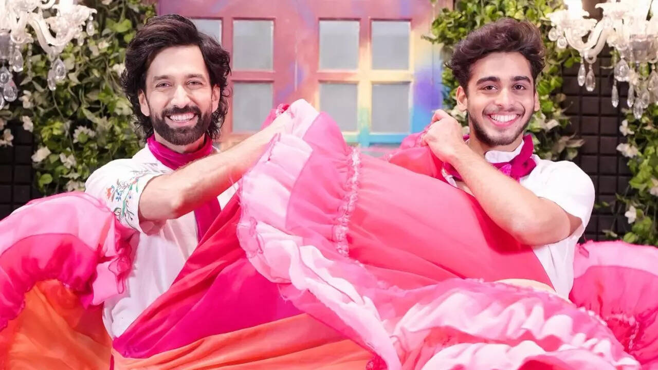 Nakuul Mehta Joins Men In Skirts Trend, Dances On Hawaa Hawaa With ...