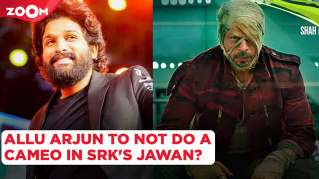 Allu Arjun to NOT have a CAMEO in Shah Rukh Khan starrer Jawan? | Bollywood News, News News ...