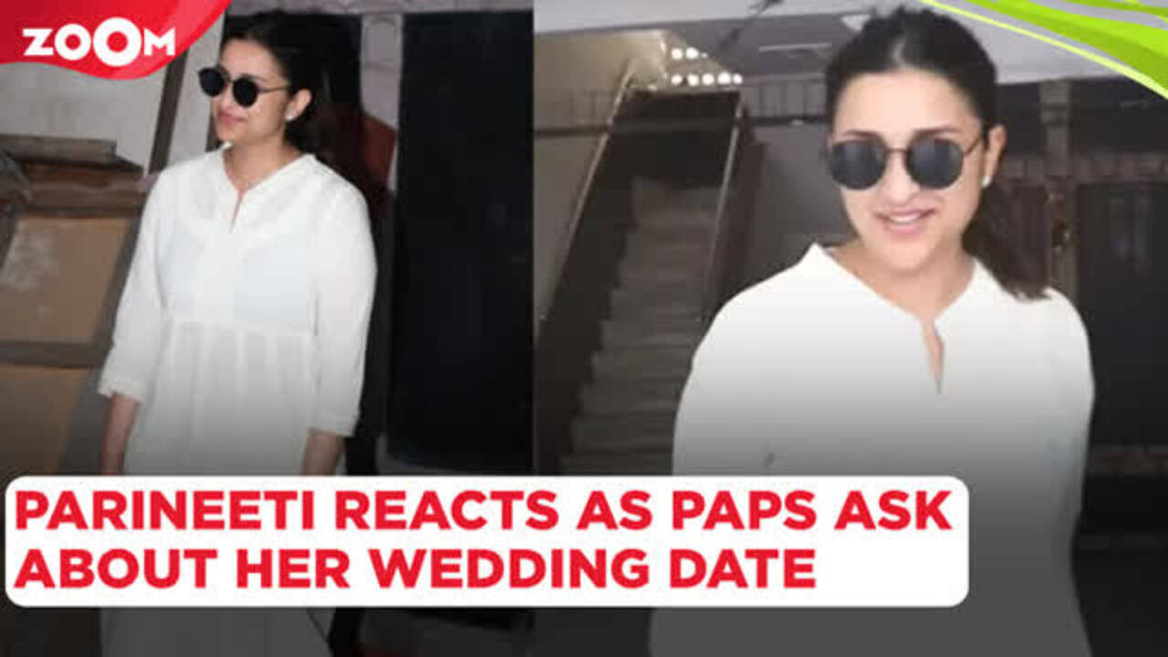 Parineeti Chopra BLUSHES as paps ask her about her wedding date | Bollywood News, News News ...