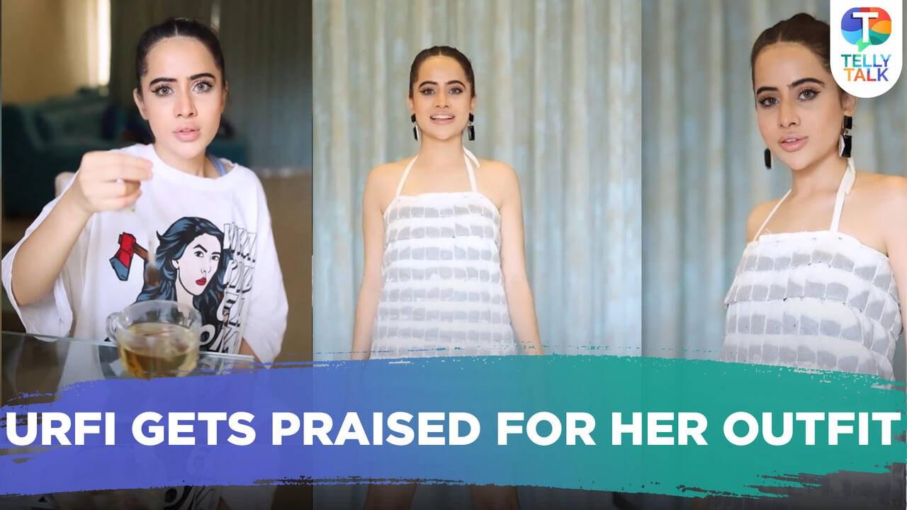 Urfi Javed PRAISED for her latest tea bag outfit | Television News ...