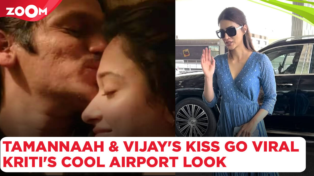 vijay varma tamannaah bhatia kissing scene viral video, News News | Zoom TV