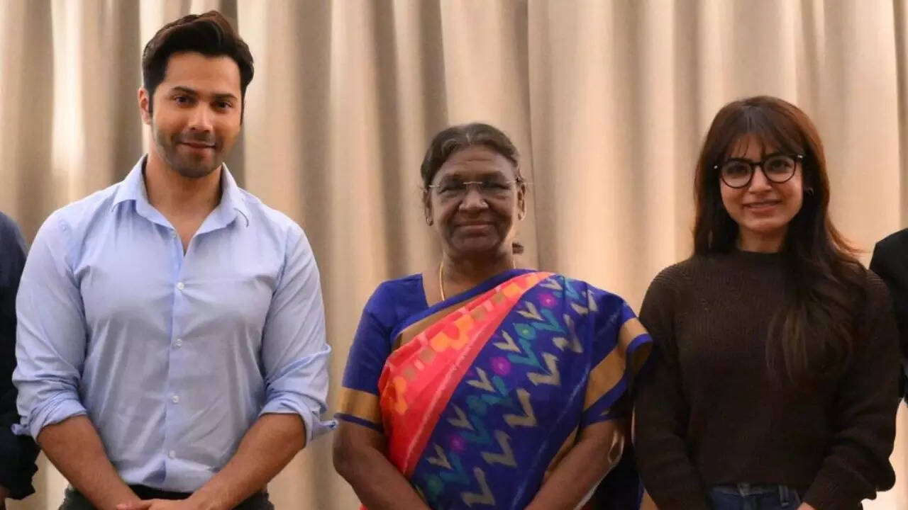 Citadel India’s Varun Dhawan, Samantha Ruth Prabhu Meet President Droupadi Murmu In Serbia Amid ...