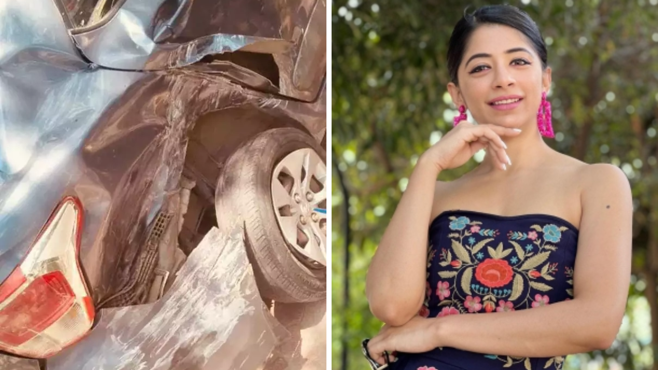 After Rubina Dilaik, Snehal Rai Meets Accident. Truck Hits Her Car On ...