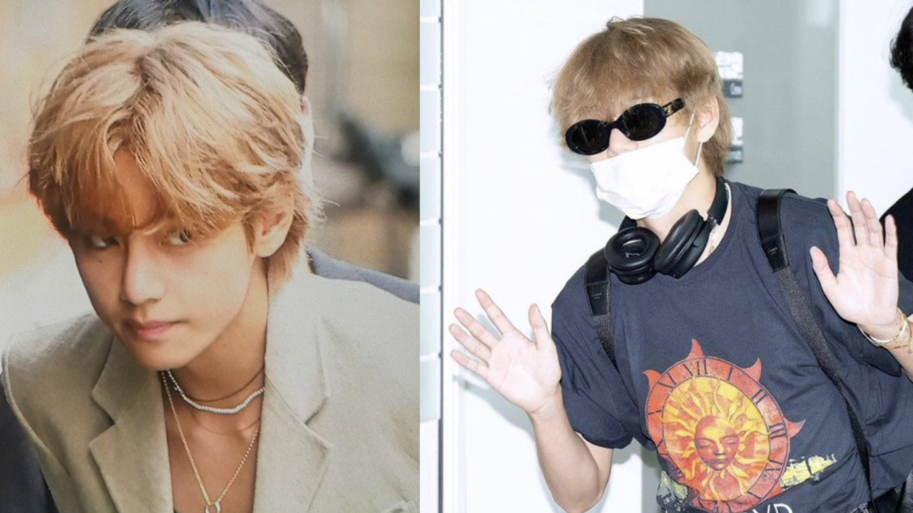 BTS Star V Blonde Hair Era Coming To An End, Korean News | Zoom TV