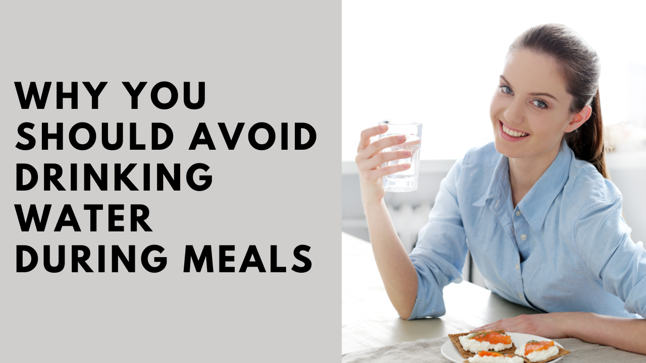 Know Why You Should Avoid Drinking Water During Meals, According To ...