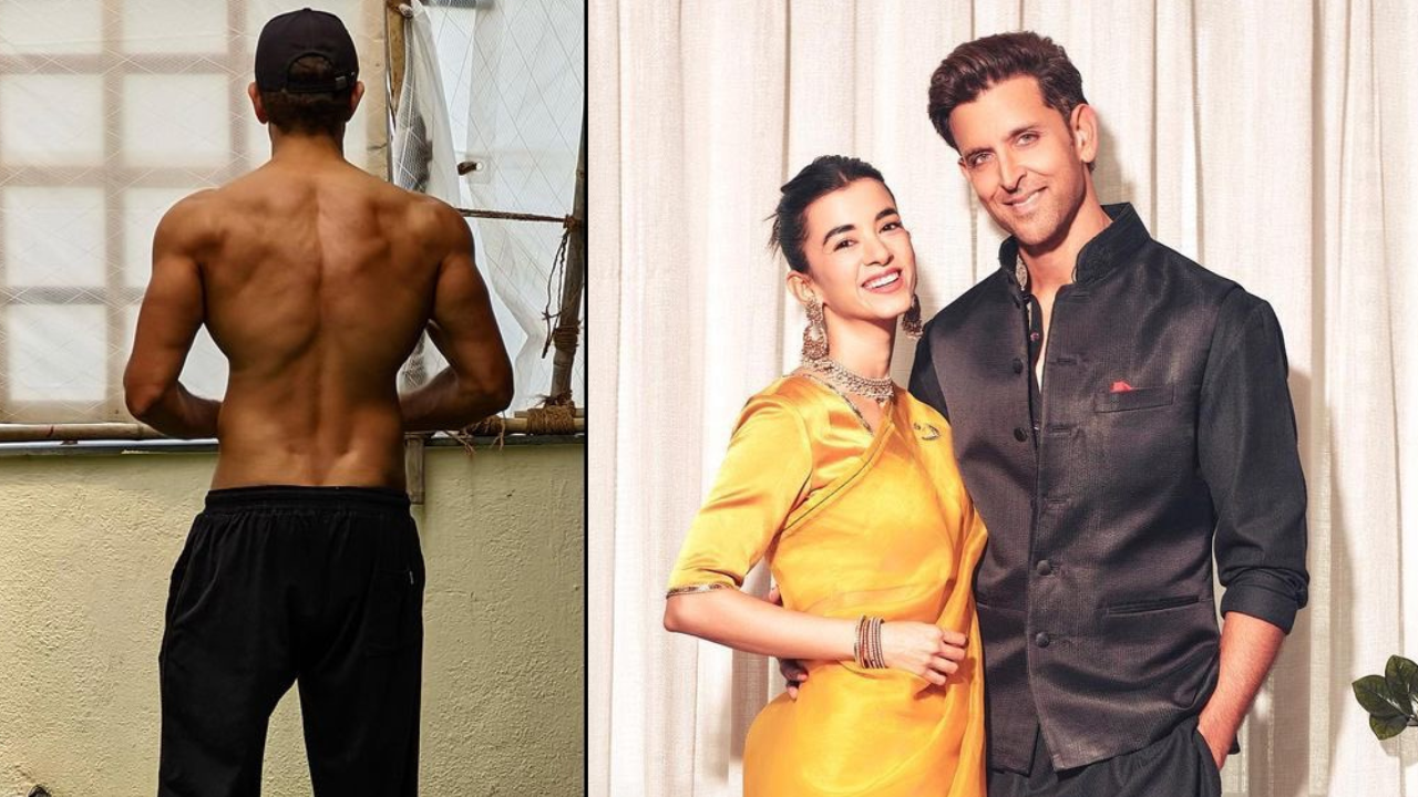 Hrithik Roshan, 49, Flaunts His Chiseled Back In Hot Instagram Post. GF ...