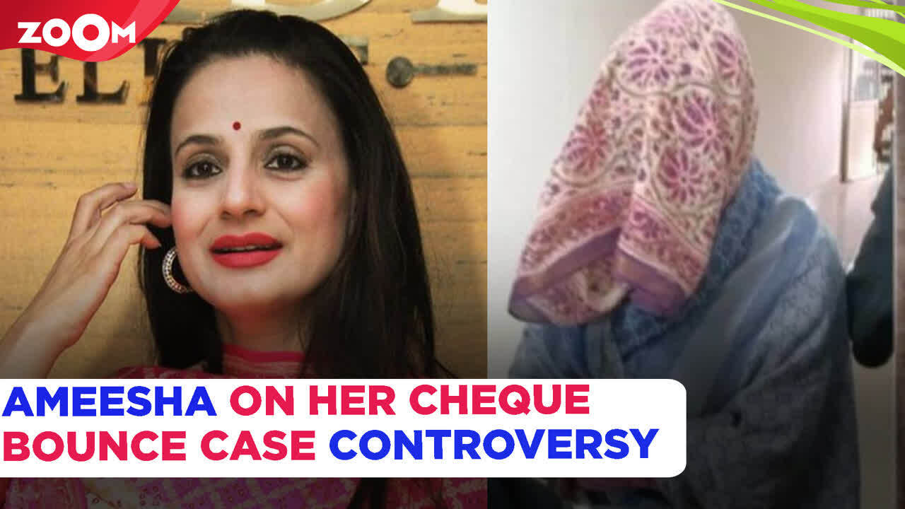 Ameesha Patel finally BREAKS SILENCE on cheque bounce case | Bollywood news, Videos News | Zoom TV