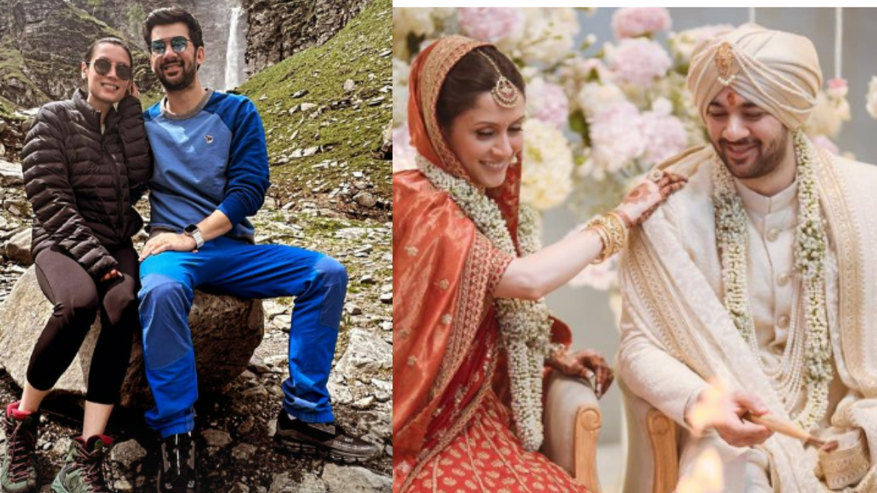 हनीमून के लिए मनाली गए करण और द्रिशा, कपल की रोमांटिक तस्वीरें आई सामने ...