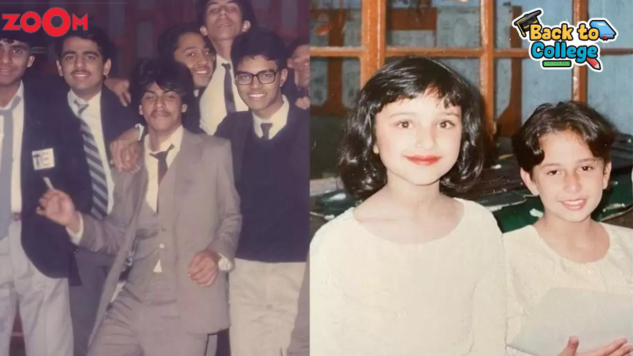 Shah Rukh Khan, Anushka Sharma, More: Rare School, College Pics Of ...