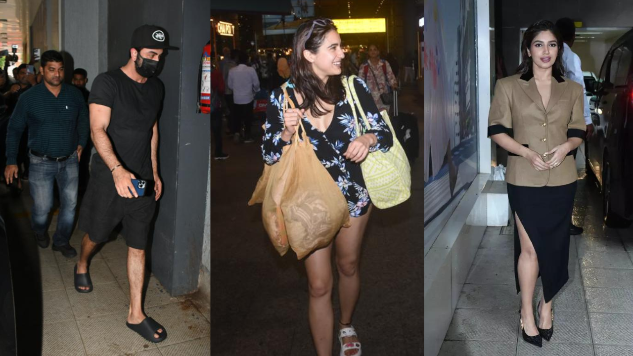 #ZoomIn: Ranbir Kapoor, Sara Ali Khan, Bhumi Pednekar And More Celebs ...