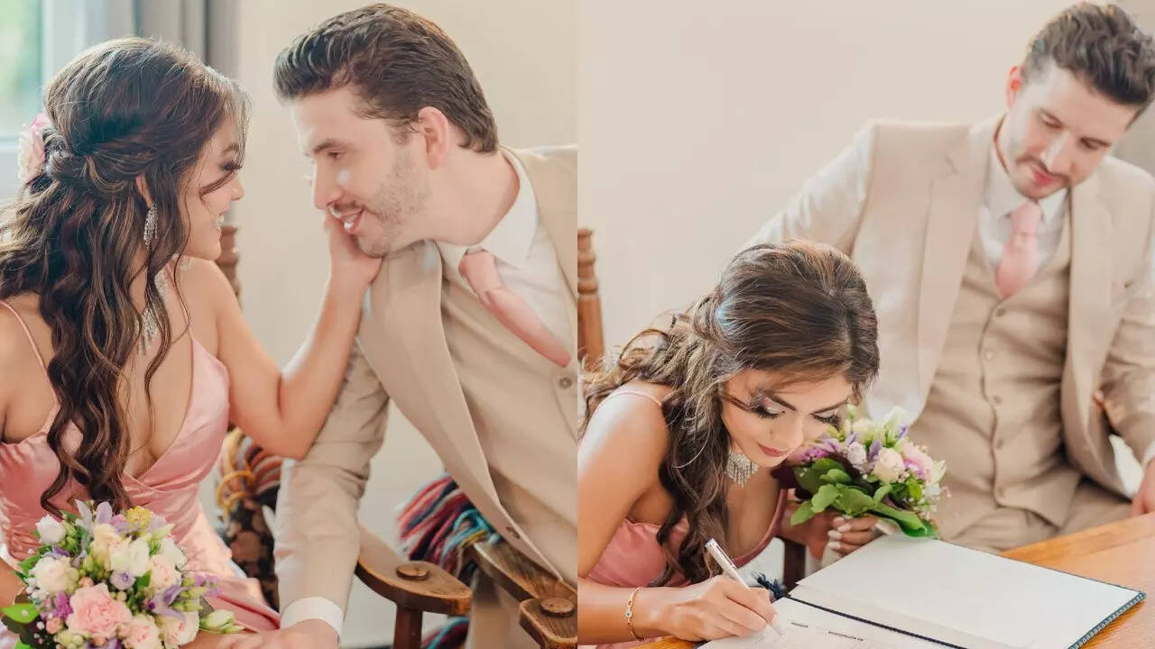 Sreejita De Shares Stunning NEW Pics From Her 'Official' Wedding With ...