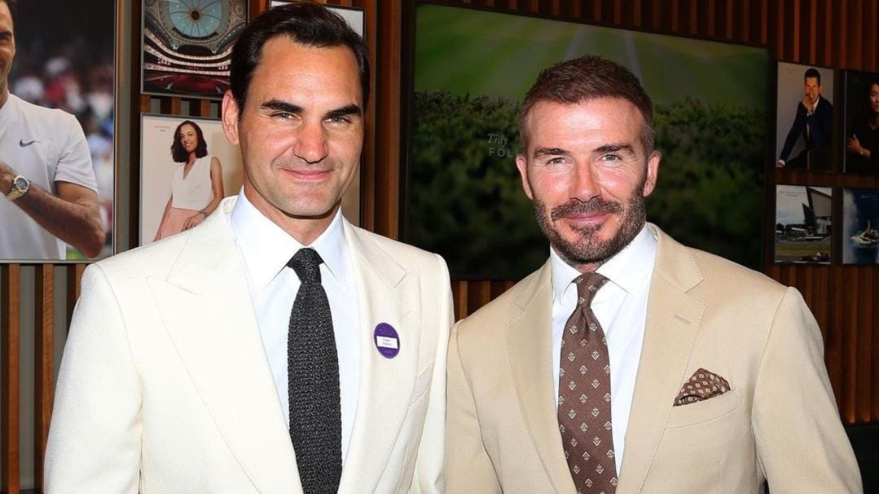 Wimbledon 2023: Roger Federer, David Beckham And More Celebs Steal The ...