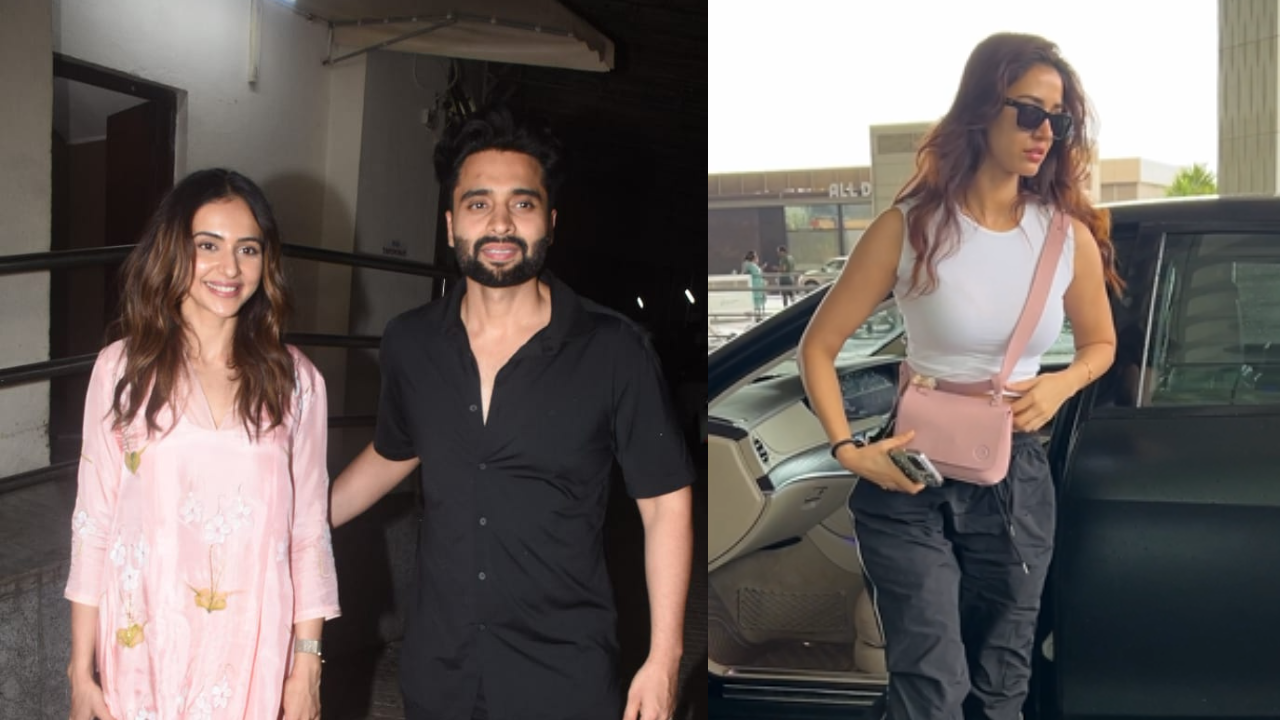 #ZoomIn: Rakul Preet Singh, Jackky Bhagnani, Disha Patani And More Celeb Get Spotted By Shutterbugs