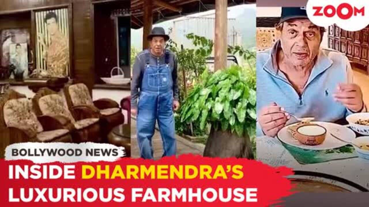 INSIDE Glimpses of Dharmendra's 100-acre beautiful farmhouse in ...