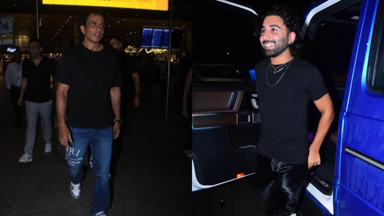 #ZoomIn: Sonu Sood, Orhan Awatramani And Other Celebs Get Papped