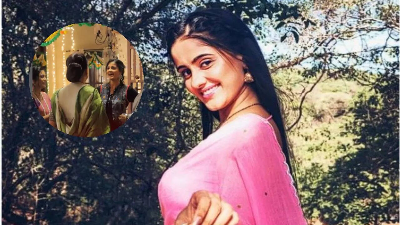 Ayesha Singh: Ayesha Singh Visits The Sets Of Ghum Hai Kisikey Pyaar ...