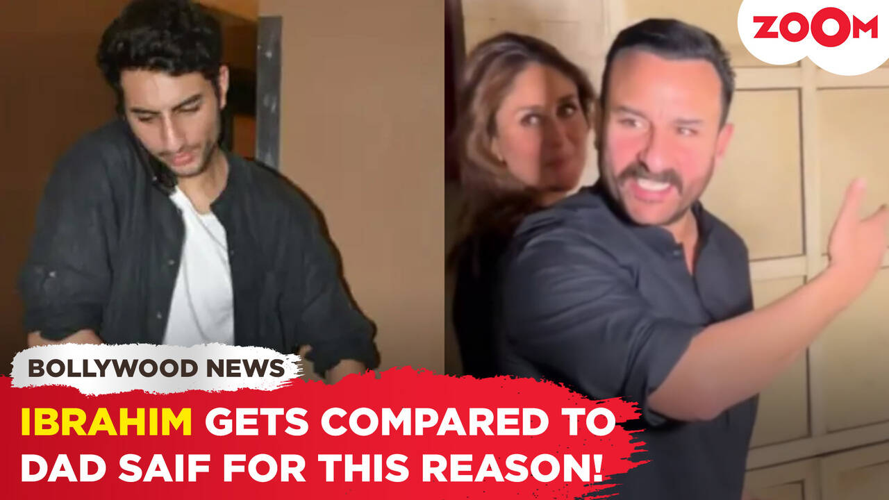 Ibrahim Ali Khan Gets Compared To Dad Saif Ali Khan For This Reason Bollywood News News News