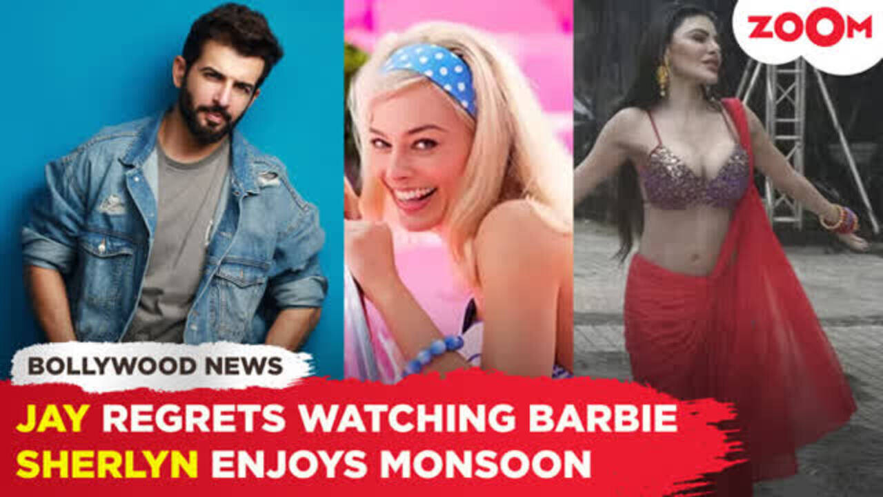 Jay Bhanushali REVEALS why he regrets watching 'Barbie' | Sherlyn Chopra enjoys rain in HOT red ...