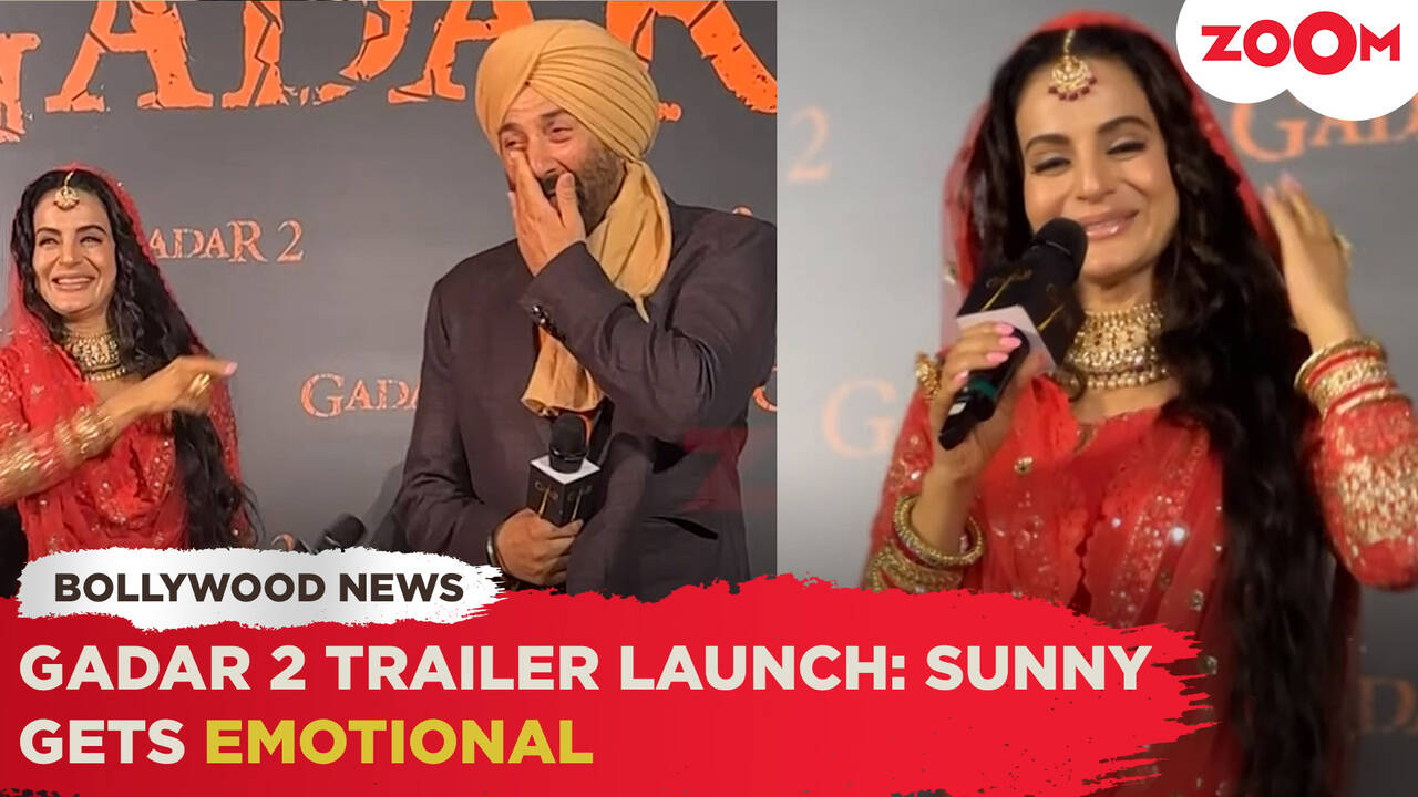 Gadar 2 trailer launch | Ameesha Patel on receiving backlash for GADAR 2; Sunny Deol gets ...
