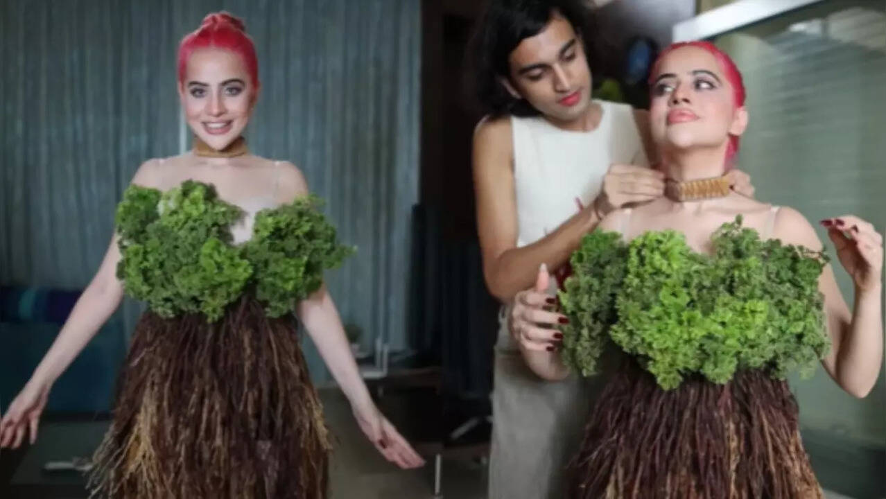 Urfi Javed Turns Into Tree In Latest BOLD Look, Fans Find It ...