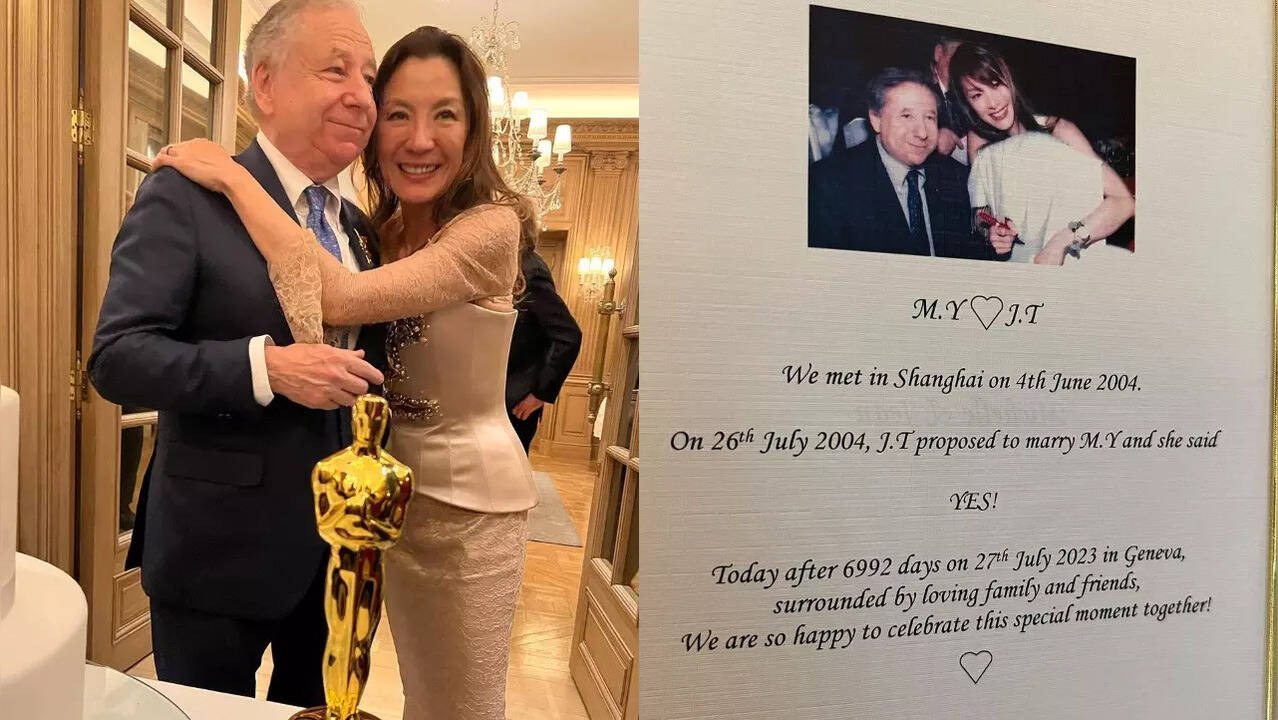It's A Yes! Michelle Yeoh Ties The Knot With Long-Time Fiancee Jean ...