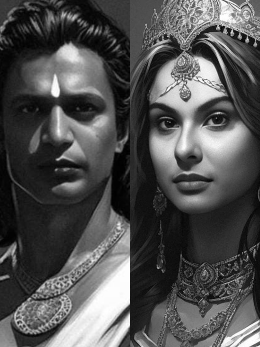 Uttam As Arjun, Madhavi As Draupadi: AI Imagines Ray's Vision For Mahabharata's Dice Game