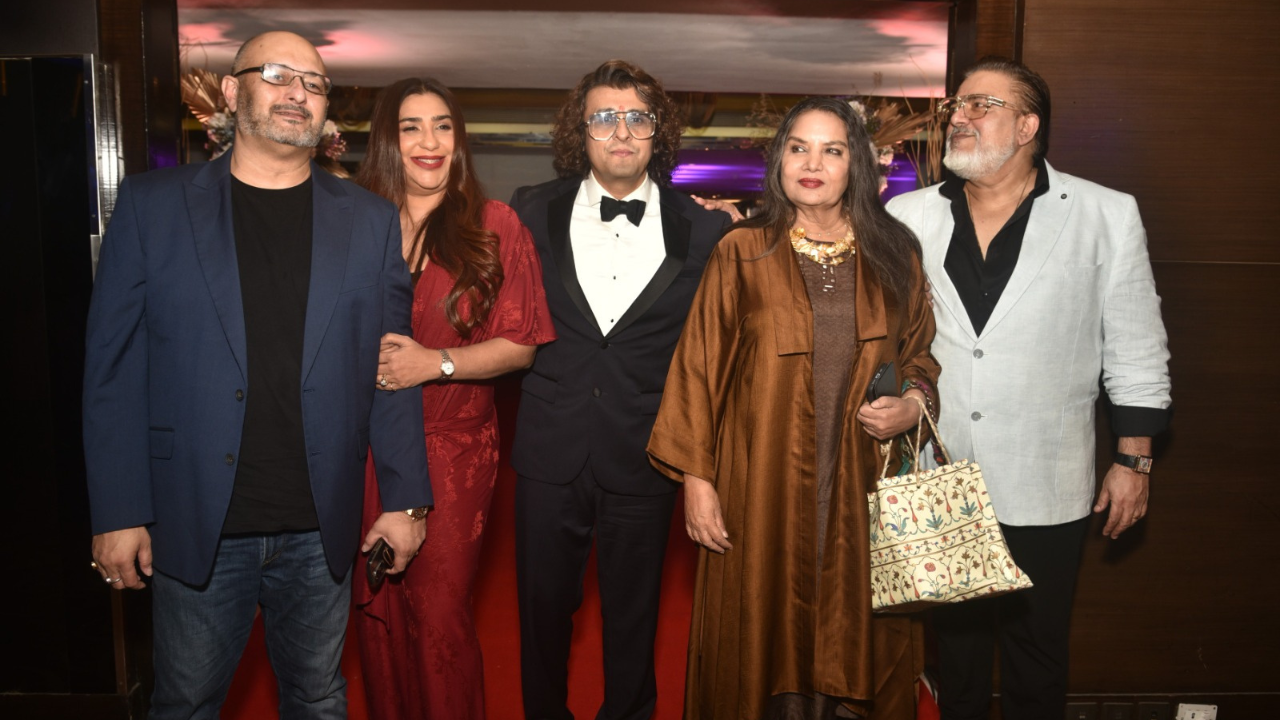 Sonu Nigam Turns 50! Shabana Azmi, Jackie Shroff And More Celebs Attend ...
